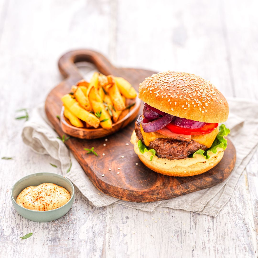 Quick Beef Burgers - Brioche Gourmet